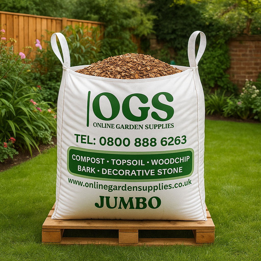 Wood Chippings Bulk Bag | Wood Chippings | Premium Garden Mulch ...